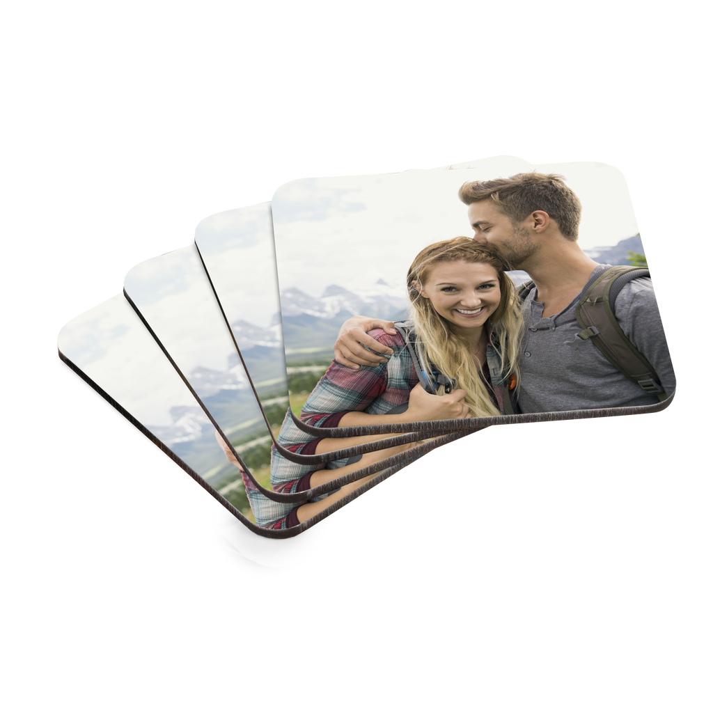 Custom Photo Hardback Coasters – Photo Book Press