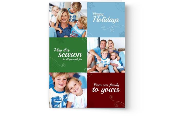 Custom Photo Christmas Card Printing | Design Your Own Christmas Cards ...