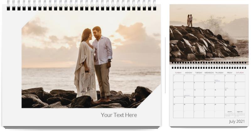 Custom Photo Wall Calendar Printing | Print Unique Photo Wall Calendars ...